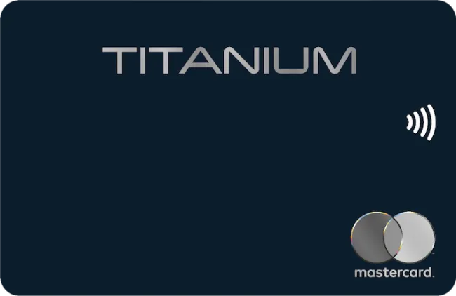 Tarjetas de crédito TITANIUM Visa & Mastercard